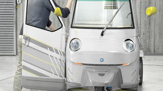 Tiny Three-Wheeled RV Comes In Plaid!