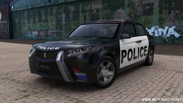 Video: Carbon Motors unveils the E7 purpose-built police car