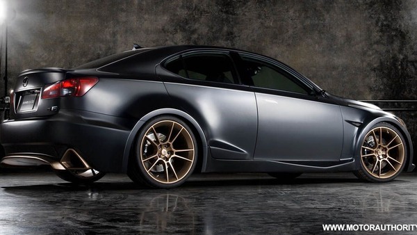 Lexus previews modified IS-F range planned for SEMA