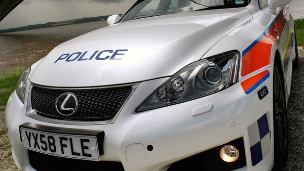 Lexus IS-F joins British police ranks