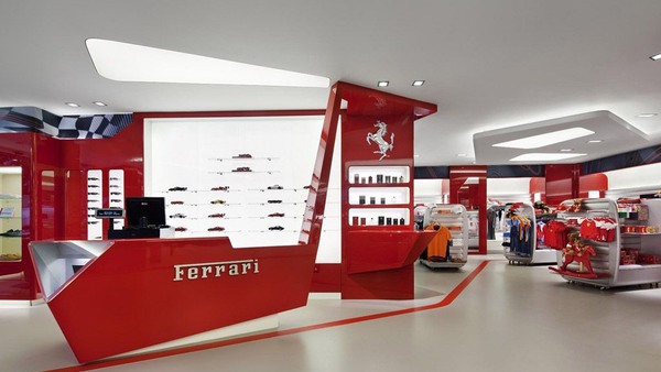Lavish Ferrari Store finally opens in New York