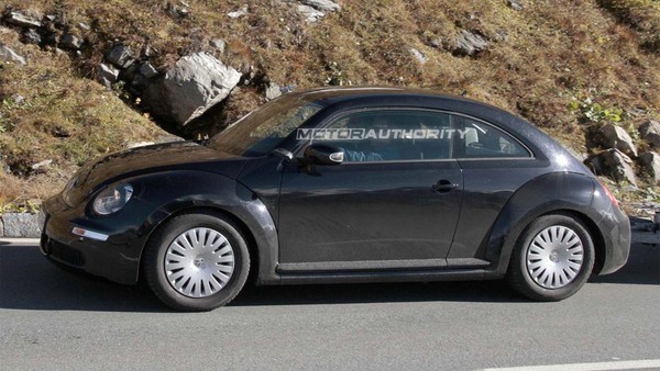 Spy Shots: 2012 Volkswagen New Beetle