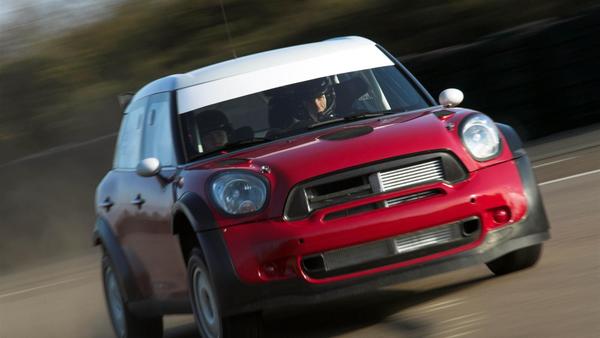 MINI WRC Hits Up Rallye Monte Carlo Alongside Classic Mini Rally Car