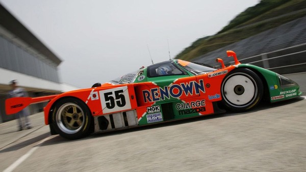 Mazda 787B Four-Rotor Race Car Returning To Le Mans After Winning 20 ...
