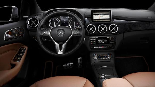 2012 Mercedes-Benz B-Class Interior Revealed
