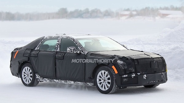 2016 Cadillac CT6 (LTS) Flagship Rear-Drive Sedan Spy Shots
