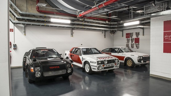 Toyota Shows Off Its Rally Heritage