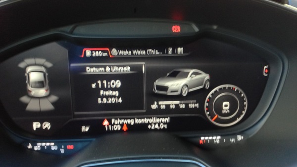 2016 Audi TT: Driving With Its Virtual Cockpit A Vision Of The Future