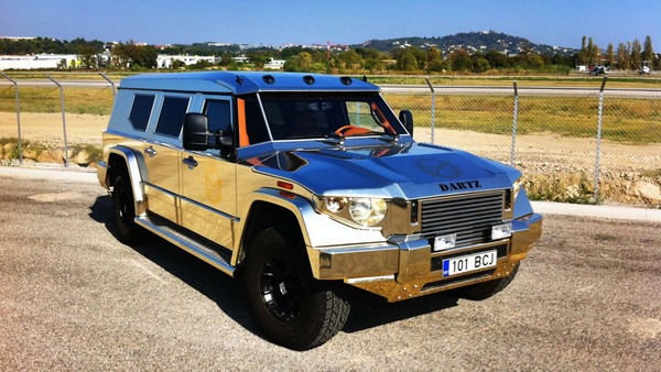Golden Dartz Prombron SUVs From 'The Dictator' Up For Sale