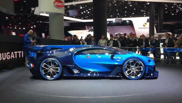 Bugatti previews Veyron Successor with Vision GT concept