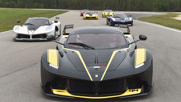 Watch All Generations Of Ferrari XX Cars At The Track: Video