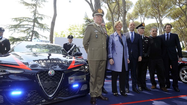 Italian police get their hands on Alfa Romeo’s Giulia Quadrifoglio