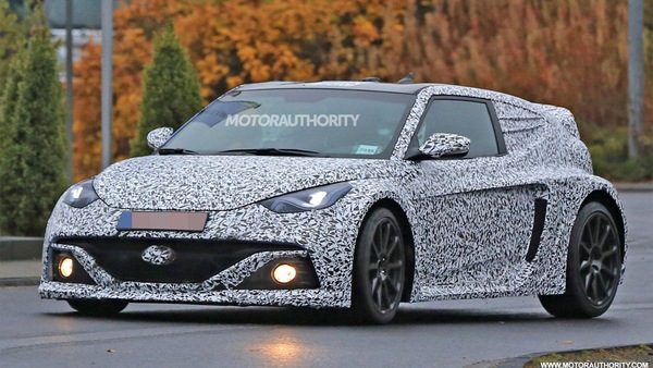 Hyundai RM16 N concept spotted at the Nürburgring
