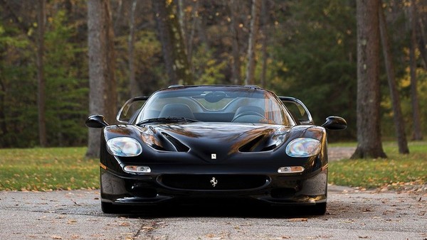 Ultra-rare black Ferrari F50 heads to the auction block