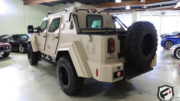 Terradyne Gurkha is a wild armored SUV, and it's for sale