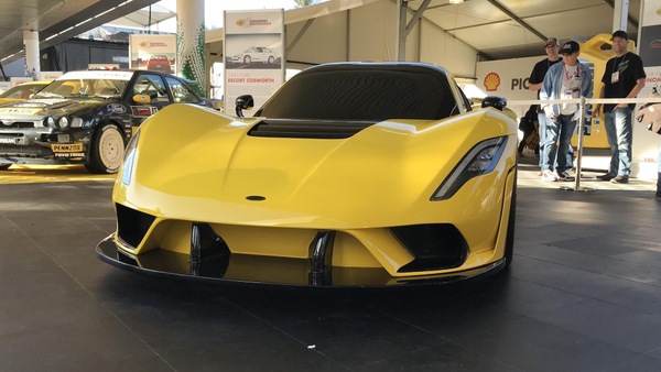Hennessey Venom F5 revealed with over 1,600 HP, aims for 301 MPH top speed