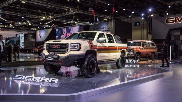 GMC Desert Fox Sierra concept truck is a retro off-roader