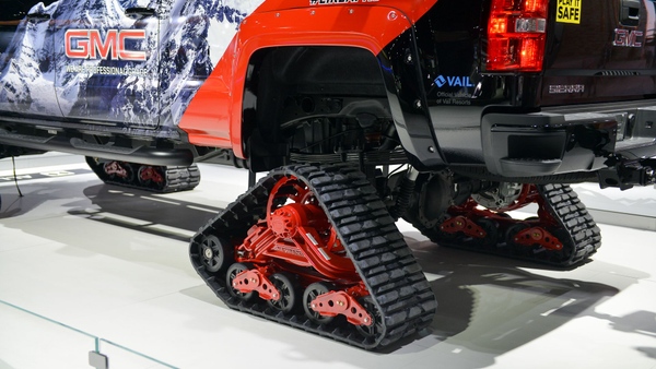 GMC is ready to conquer winter with the Sierra All Mountain concept