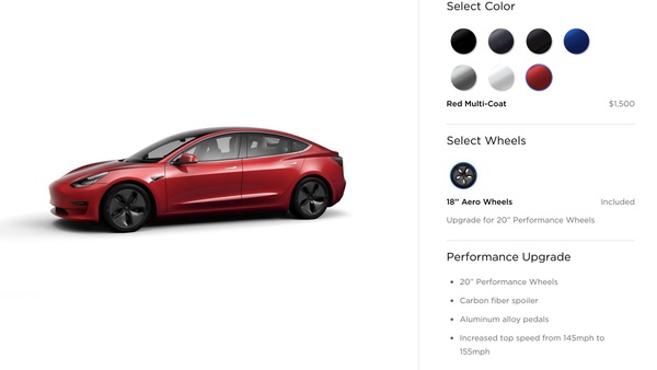 Tesla Model 3 order guide, pricing details revealed for Performance and ...