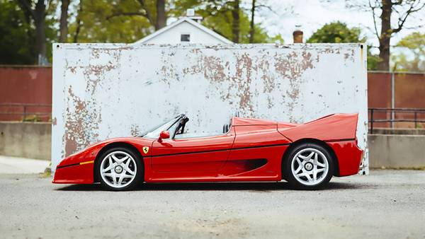 Ferrari F50 prototype with an interesting history is up for grabs