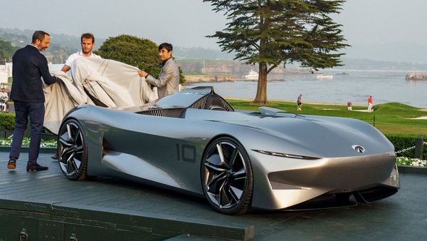 Radical speedster concept hints at future design, powertrains for Infiniti