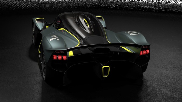 Options for Aston Martin Valkyrie include track pack, exposed carbon