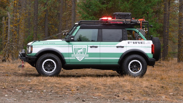 Ford and Filson imagine a Bronco first responder vehicle