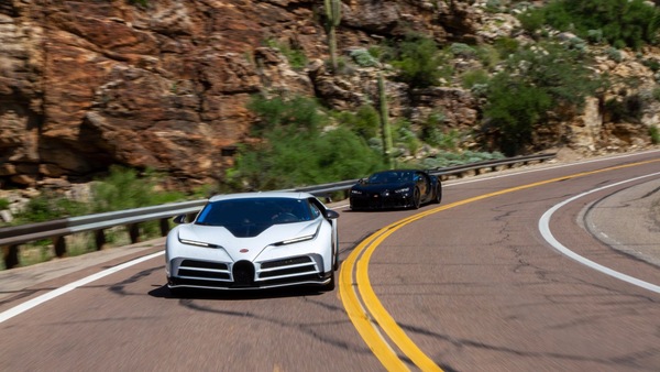 Bugatti Centodieci completes hot weather testing