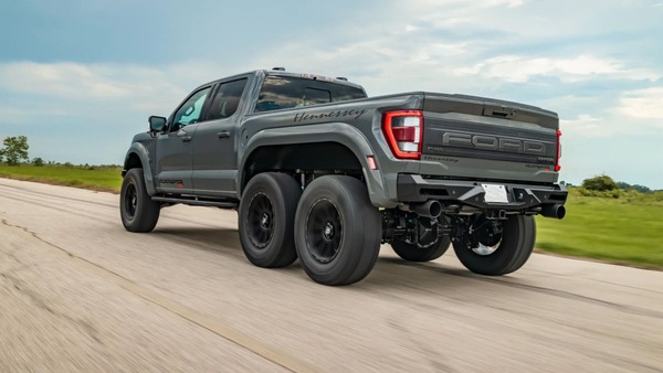 Hennessey Velociraptor 6x6 pickup returns with 558 hp