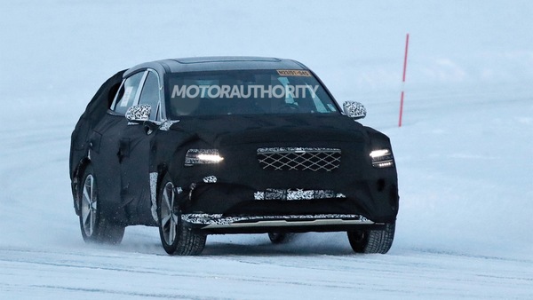 2025 Genesis GV80 Coupe spy shots