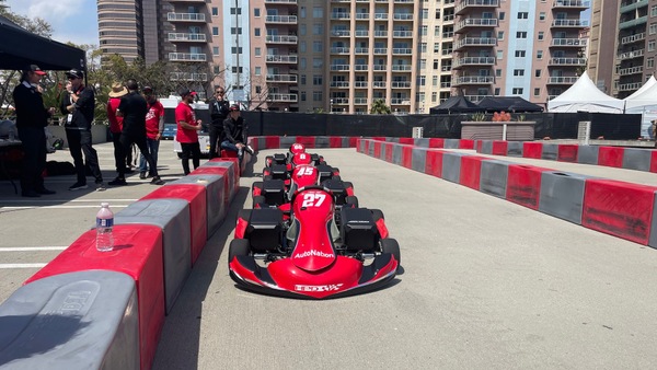 Going for a spin in the Honda eGX Electric Go-Kart Concept