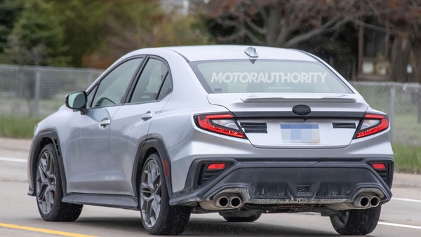 2024 Subaru WRX hotter variant spy shots