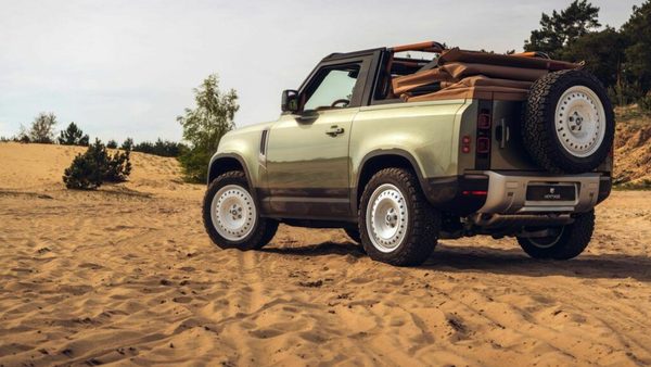 Coachbuilder reveals Land Rover Defender convertible