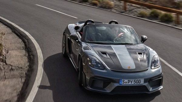 2024 Porsche 718 Spyder RS packs 911 GT3 engine, $162,150 price tag