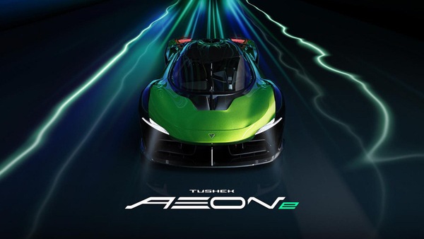 Tushek Aeon hypercar offers choice of EV or hybrid V-8 power
