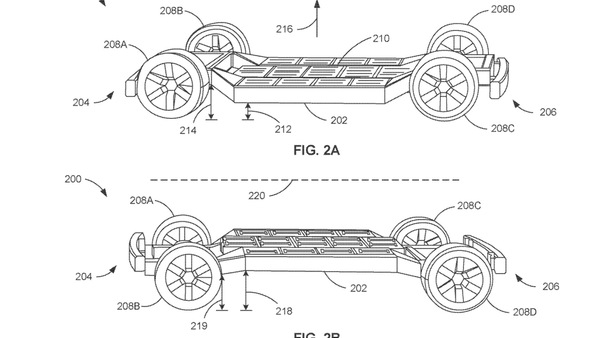 Ford patents a modular chassis designed for trucks, sports cars