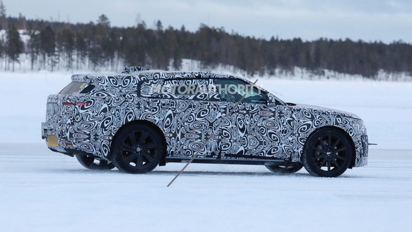 2026 Range Rover Velar successor spied as EV