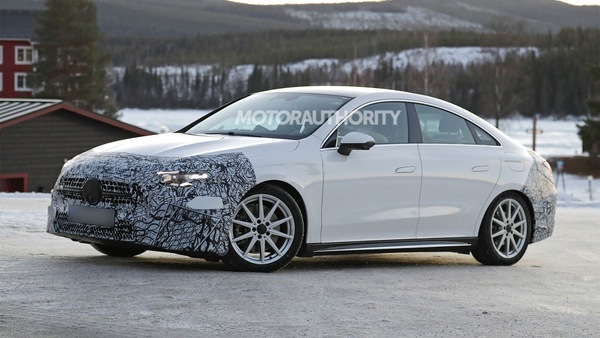 2026 Mercedes-Benz CLA-Class Hybrid spied