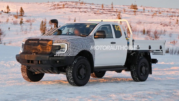 2026 Ford Ranger Super Duty spied, will tow almost 10,000 pounds