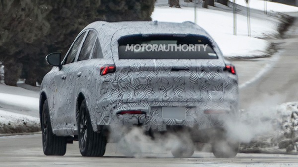 2026 Infiniti QX65 coupe-like SUV spied for first time